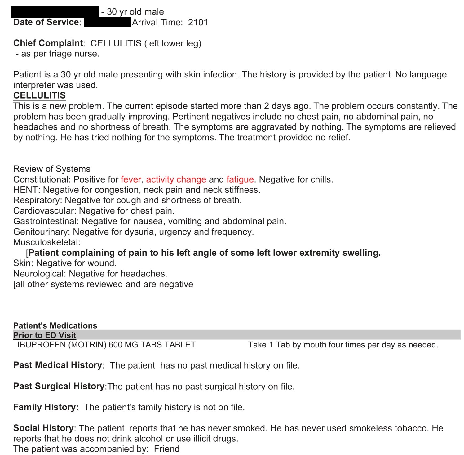 Case 7: Return ED Visit